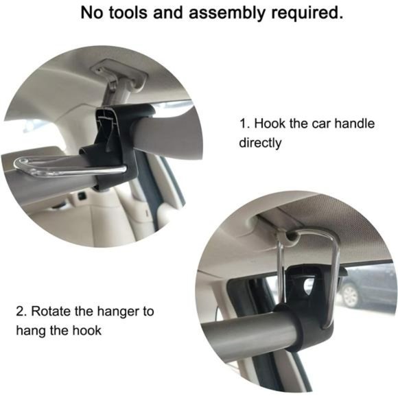 Storage & Organization | Rubber Car Clothes Hanger Bar Expandable Heavy ...